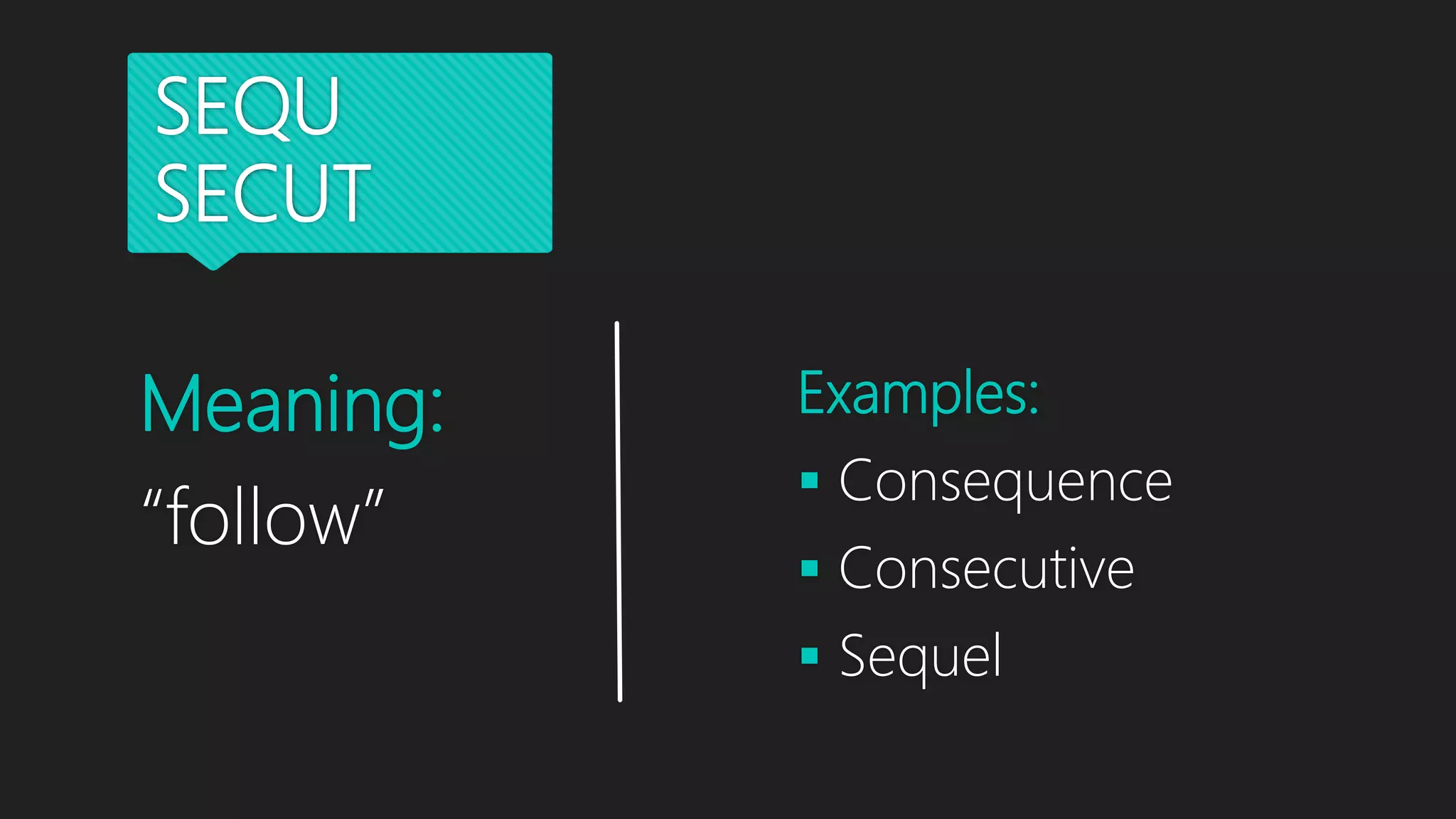 English Word Roots to Improve Your Vocabulary | PPTX