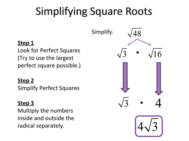 Roots and radical expressions | PPT