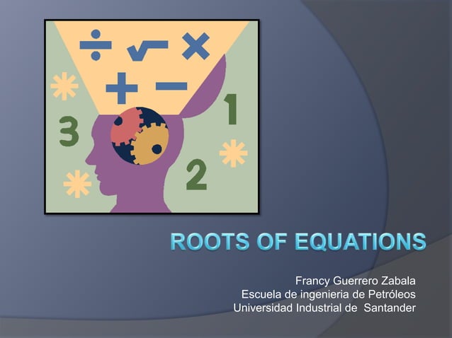 Roots equation | PPT