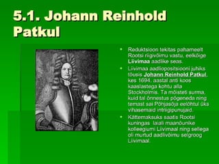 Rootsi Aeg Eestis | PPT