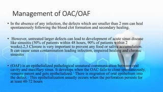 Management of root entrapment in maxillary sinus .pptx