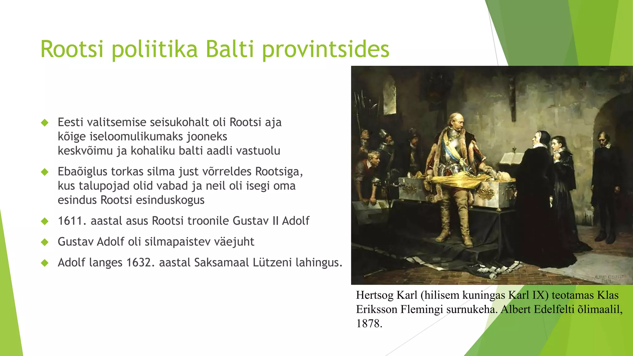 Rootsi suurriik ja baltimaad | PPTX