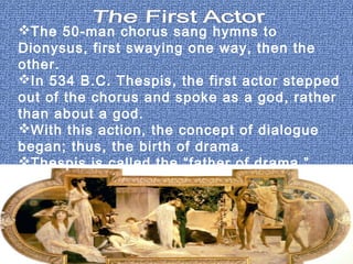 Roots of drama | PPT