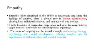 Roots of Empathy in Design Thinking.pptx | Family and Relationships