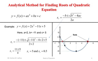 Roots of equation | PPT