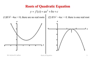 Roots of equation | PPT