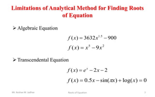 Roots of equation | PPT