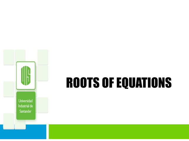 Roots of equations | PPT | Physics | Science