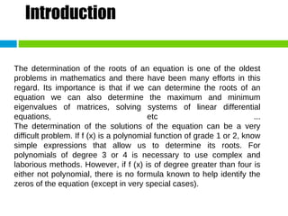 Roots of equations | PPT