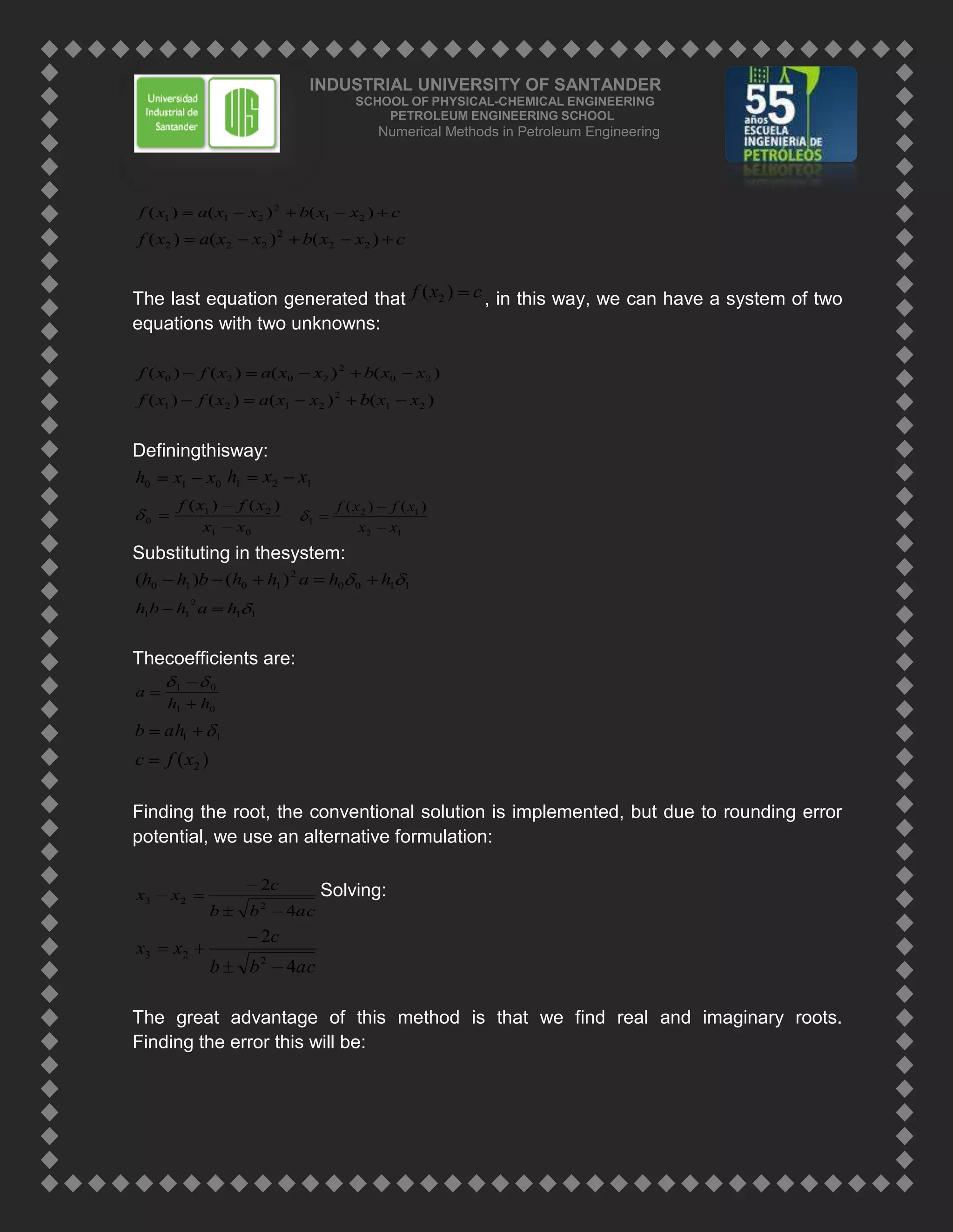 Roots of equations | DOCX