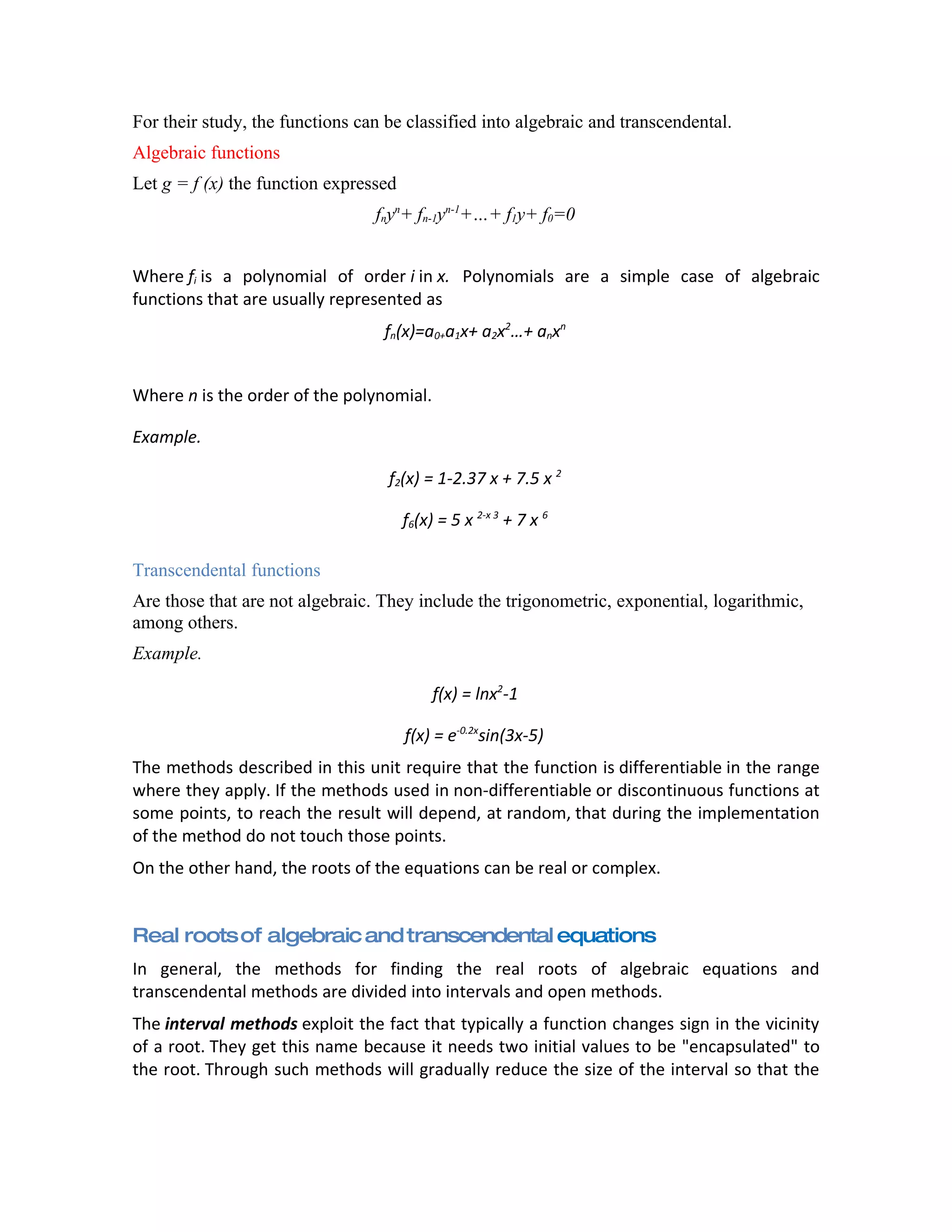 Roots of equations | PDF