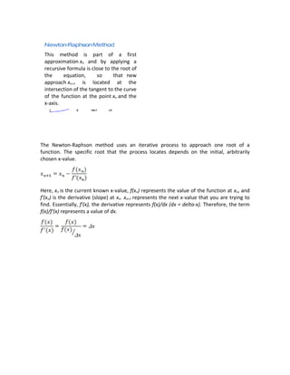 Roots of equations | PDF