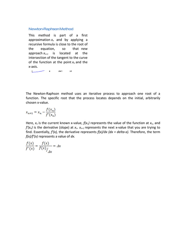 Roots of equations | PDF
