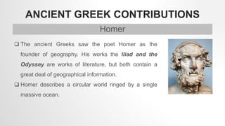 Roots of Geography/ history of Geography | PPTX