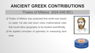 Roots of Geography/ history of Geography | PPTX