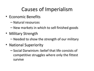 Roots of imperialism | PPT