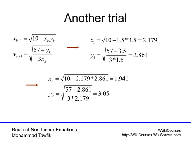 Roots of Nonlinear Equations - Open Methods | PDF
