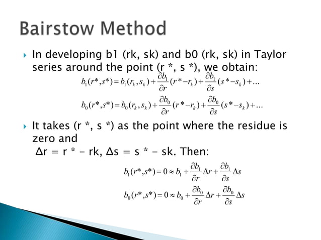Roots Of Polynomials Pptx Physics Science 0411