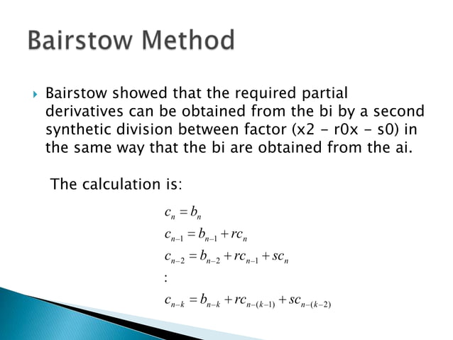 Roots Of Polynomials Pptx Physics Science 3783