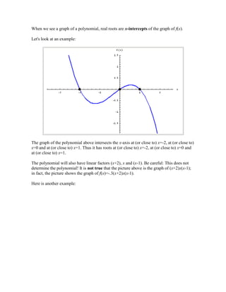 Roots of polynomials | DOCX