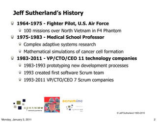 Roots of scrum 2011_Jeff Sutherland氏 | PDF