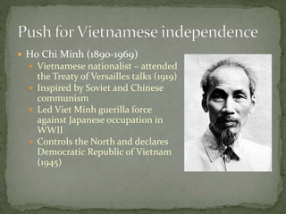 Roots of Vietnam War | PPTX