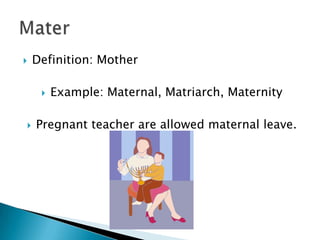 Root word esai n. | PPT