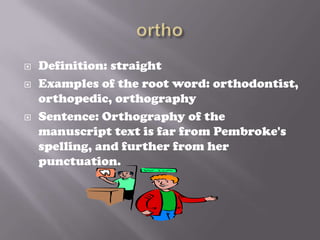 Root word from the neighborhood | PPTX