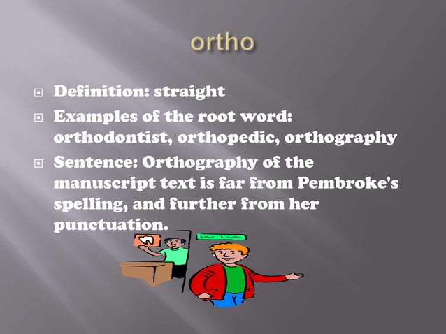 Root word from the neighborhood | PPTX