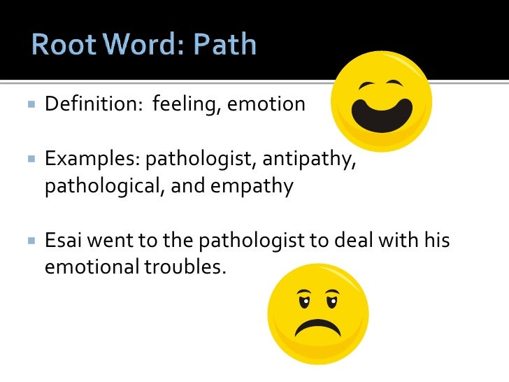 Root Words Root Words