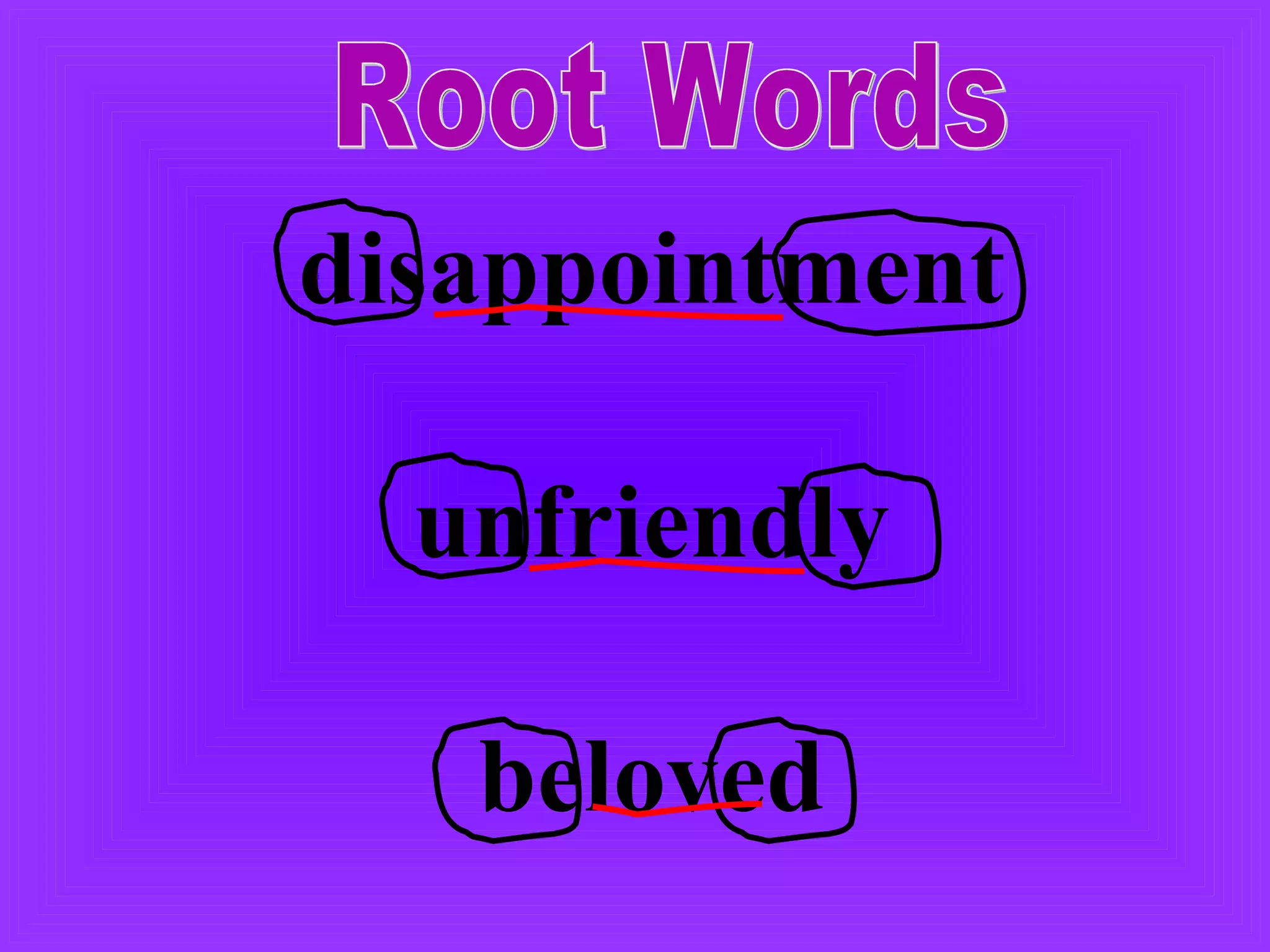 Root words | PPT