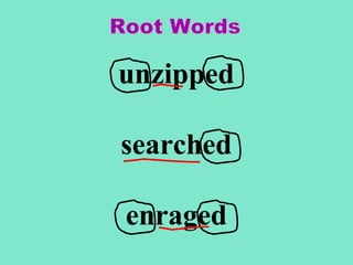 Root words | PPTX