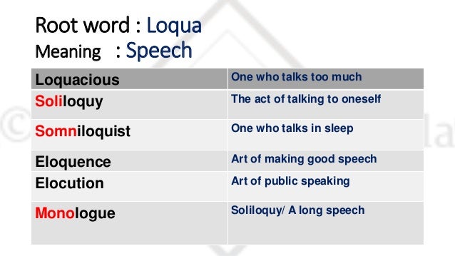 Card Root Word Examples