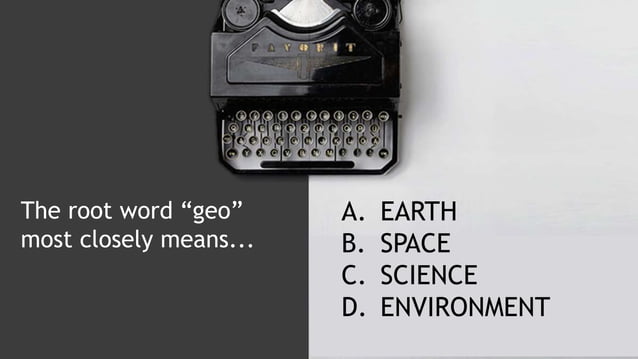 Root words - Definition and Examples. | PPT