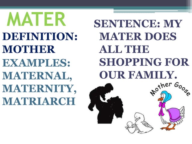 Root words english | PPT