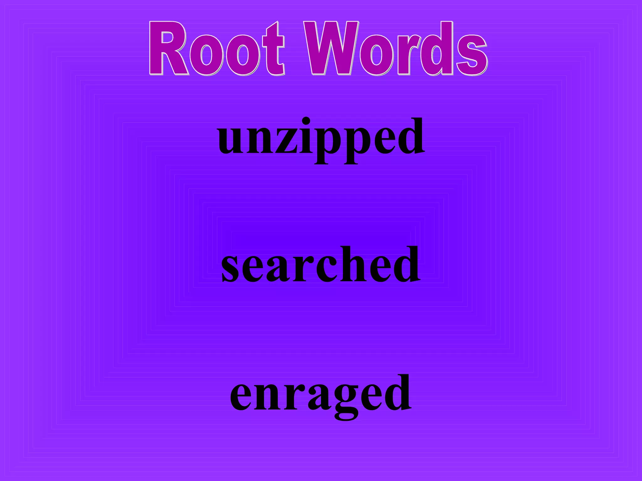 Root Words | PPT