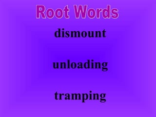 Root Words | PPT