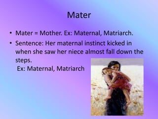 R oot words powerpoint | PPTX