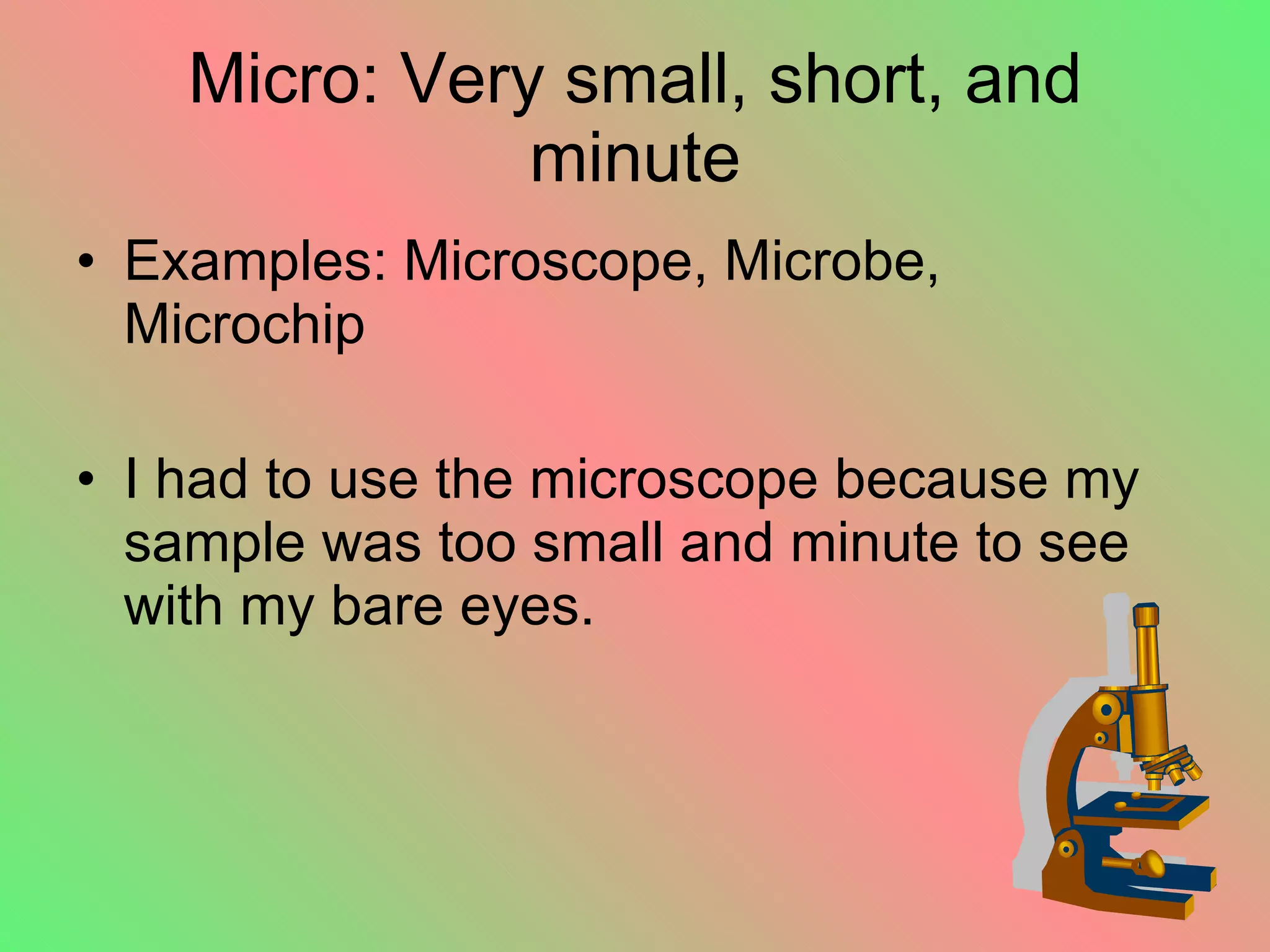 Root words project | PPT