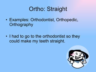 Root words project | PPT