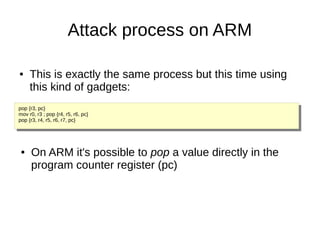 Return Oriented Programming - ROP | PDF