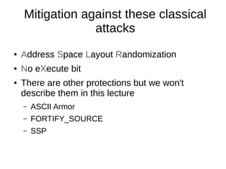 Return Oriented Programming - ROP | PDF
