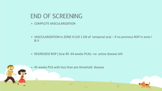 Retinopathy of prematurity | PPTX | Pregnancy | Reproductive Health