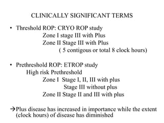 Rop Retinopathy of prematurity | PPTX