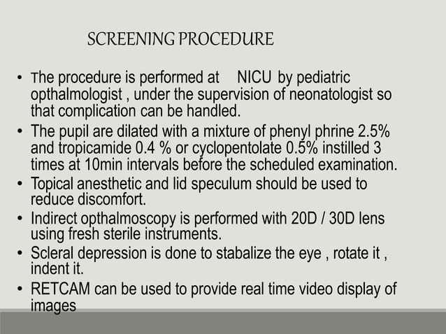 ROP.pptx | Eye and Vision Conditions | Diseases and Conditions