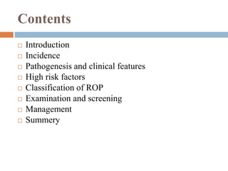 Retinopathy of prematurity | PPTX | Pregnancy | Reproductive Health