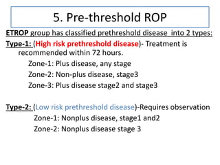 Retinopathy of Prematurity | PPTX