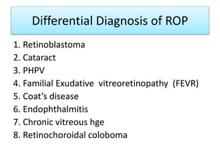 Retinopathy of Prematurity | PPTX | Eye and Vision Conditions ...