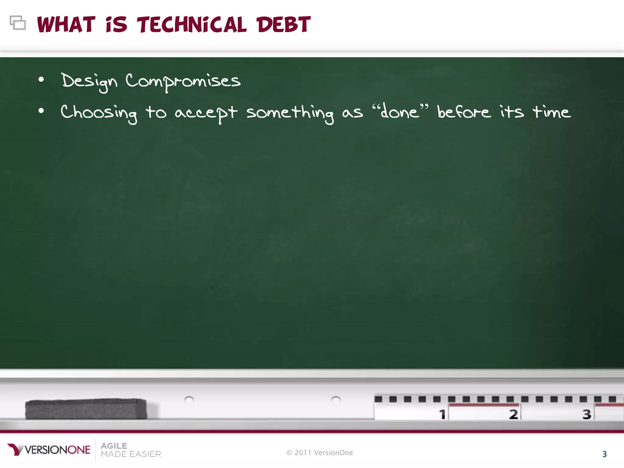 Managing Technical Debt | PPTX
