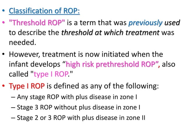 ROP - Dr Padmesh - Neonatology | PPTX